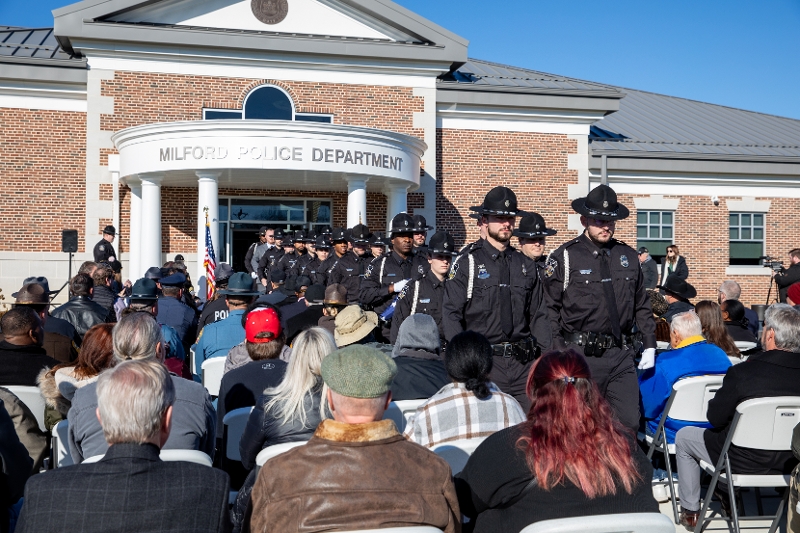 Project Progress | Milford Police DE